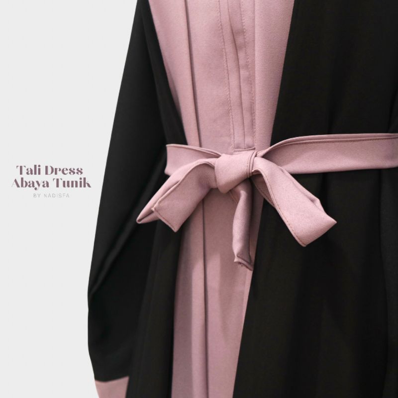 Jual NADISFA - Tali Dress Abaya Tunik | Shopee Indonesia