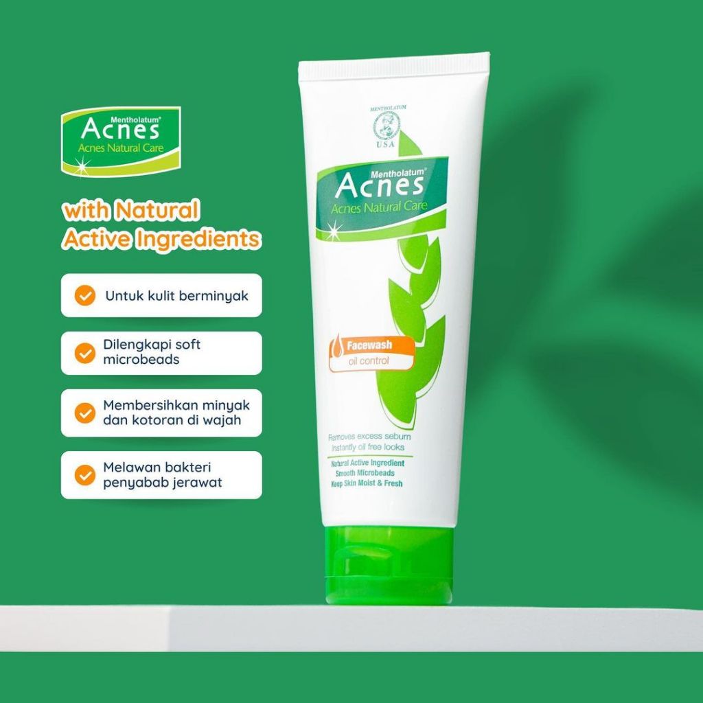 Jual Acnes Creamy Wash Complete White Oil Control Deep Pore Yogurt ...