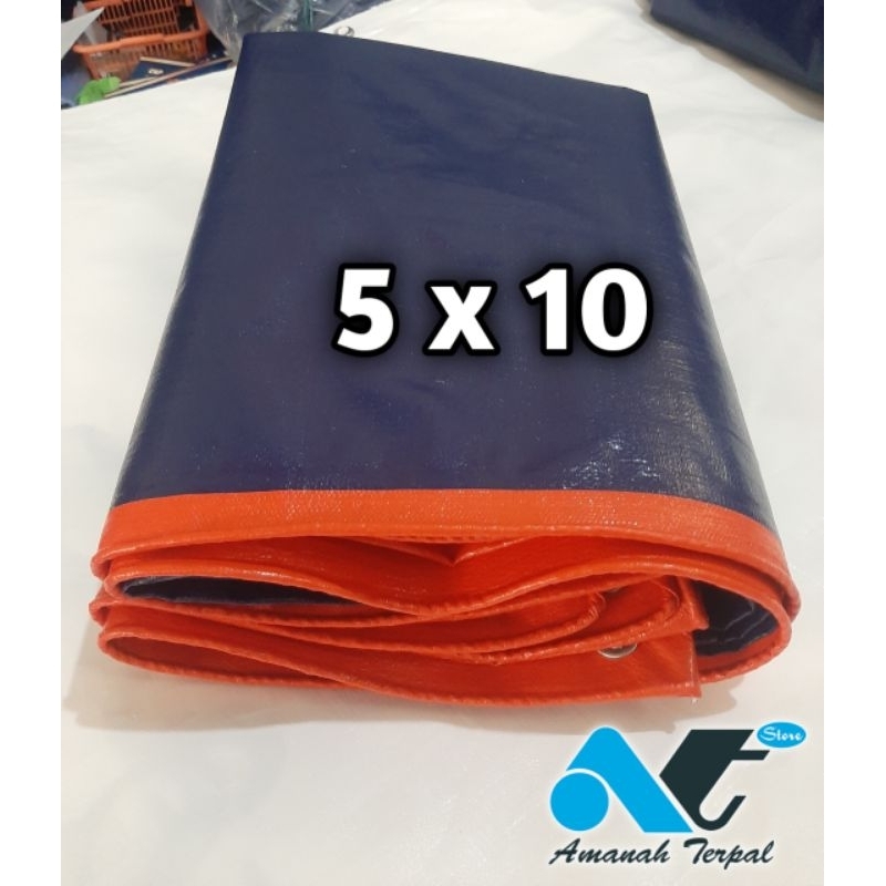 Jual TERPAL PLASTIK A12 KOREA UKURAN 5x10 meter | Shopee Indonesia