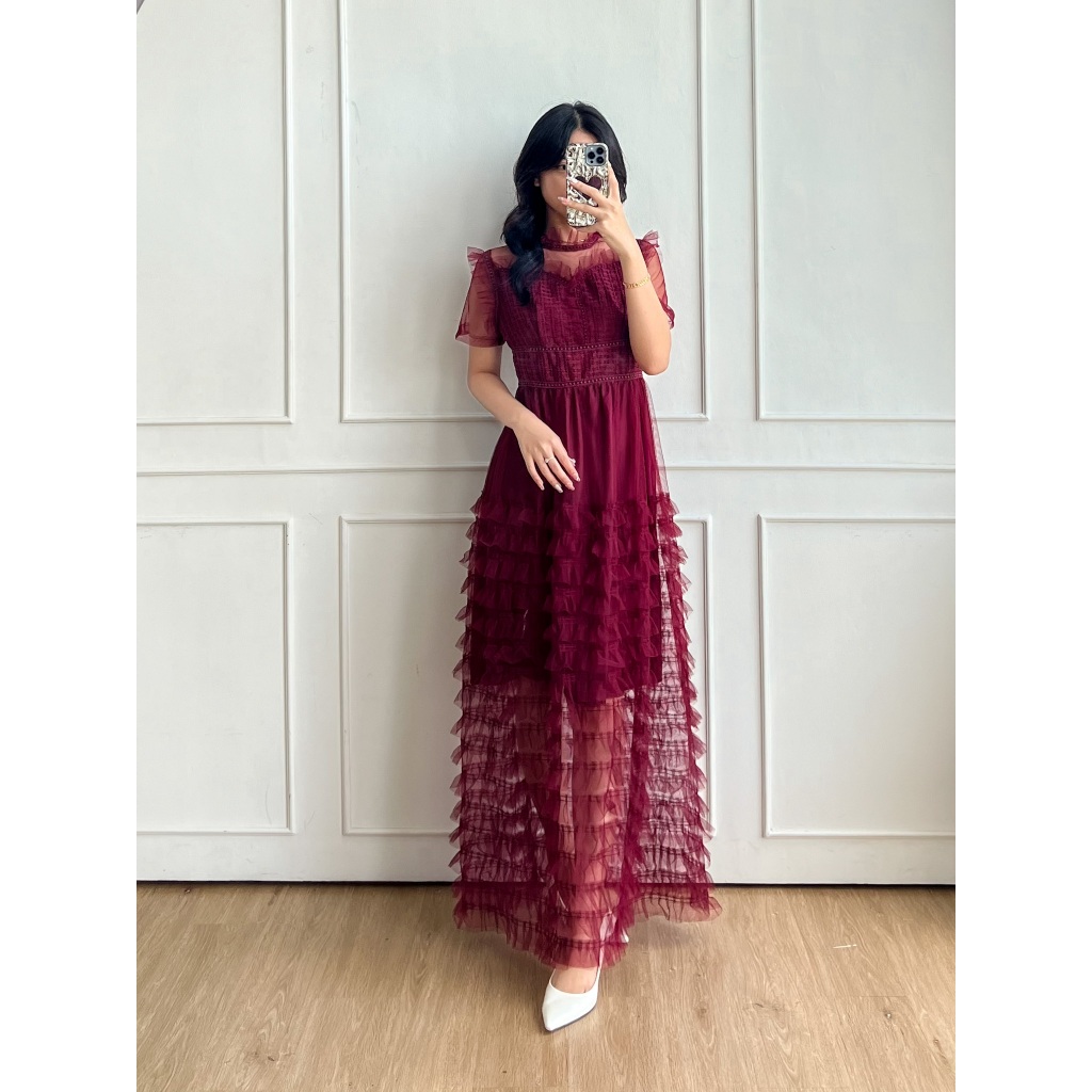 Jual DOLLA - Aylin Dress Party Nightgown Babydoll | Shopee Indonesia