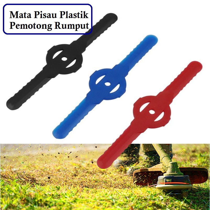 Jual Mata Pisau Potong Rumput Plastik Mesin lawn mover potong rumput ...