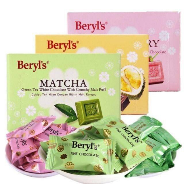 Jual Cokelat Beryls [ EXP 2027 PO] Pre Order Beryl's Double Layered Strawberry & Milk Chocolate ...