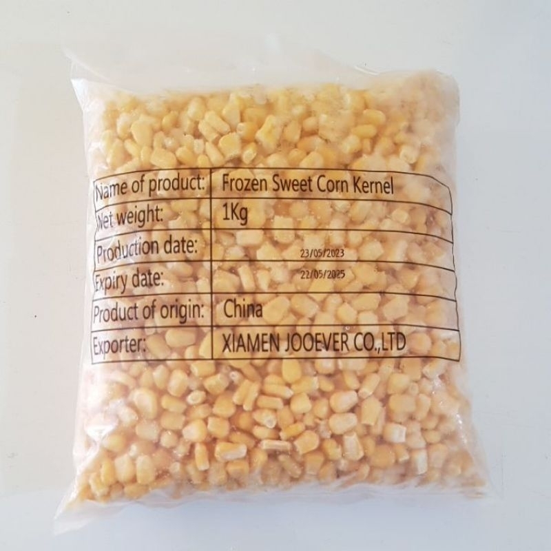 Jual FROZEN SWEET CORN KERNEL JAGUNG FROZEN - 1KG/500gr | Shopee Indonesia