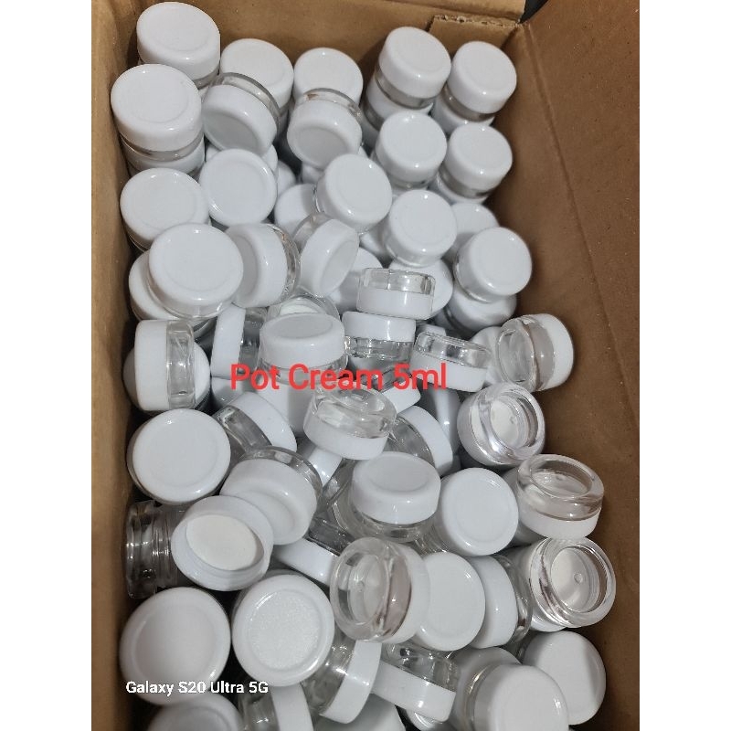 Jual Pot Cream 5gr / Pot 5cc (Free packing Dos) | Shopee Indonesia