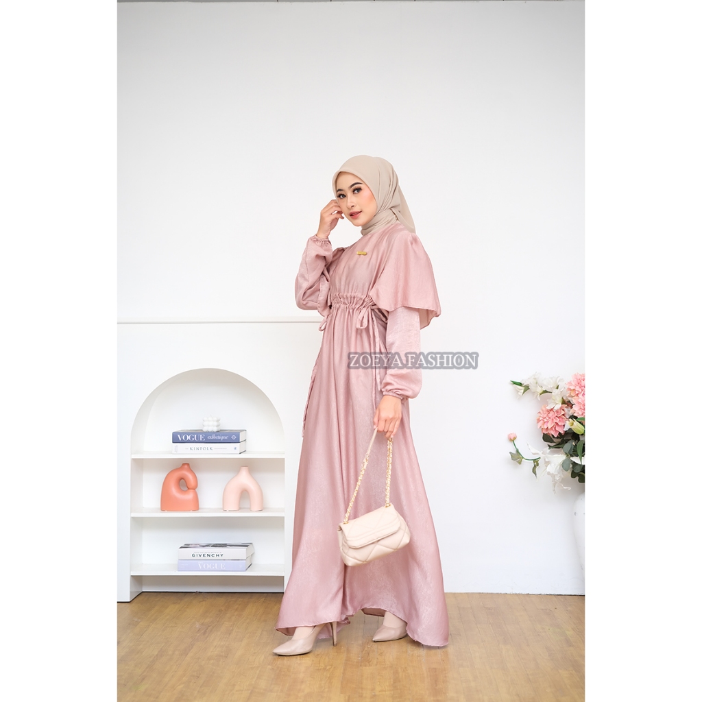 Jual Dress Simpel Kekinian | NADIN DRESS | Outfit Kondangan Wanita ...