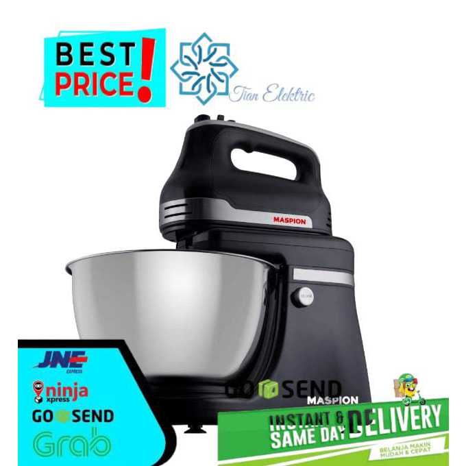 Jual MASPION SM-401 Stand Mixer 4.2 Liter 5 Speed | Shopee Indonesia