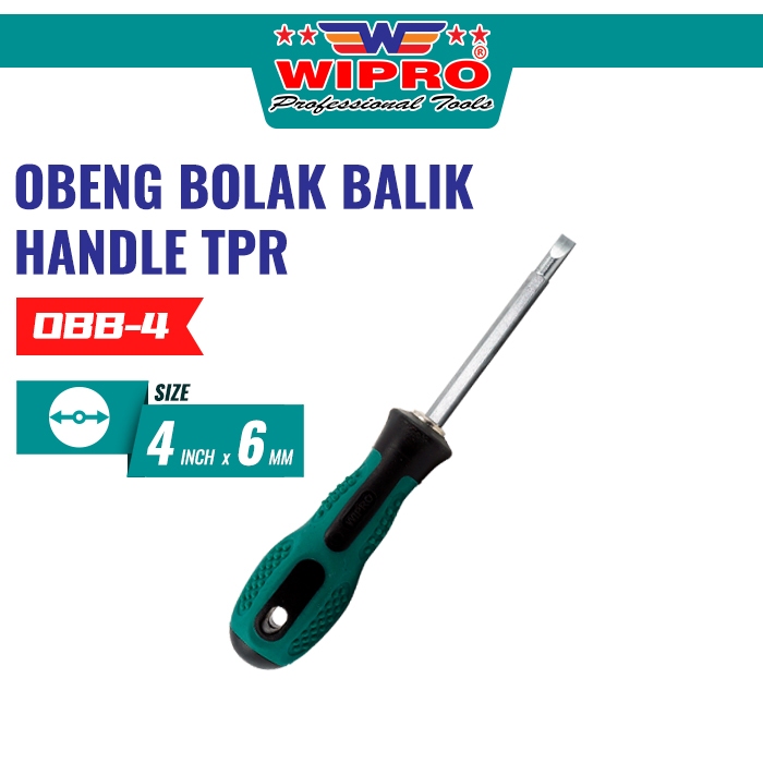 Jual Wipro Obeng Bolak Balik, 2 in 1, min plus (OBB-4, OBB-5, OBB-6 ...
