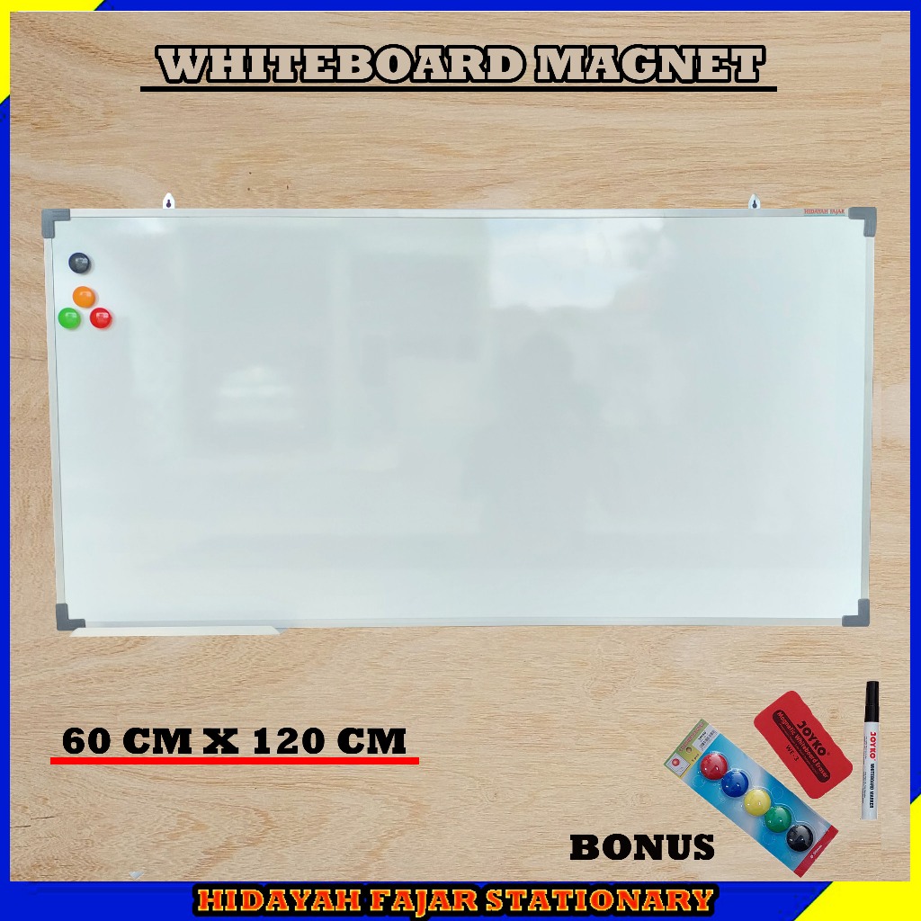 Jual Papan Tulis Magnet - Papan Whiteboard 60 x 120 - Whiteboard ...