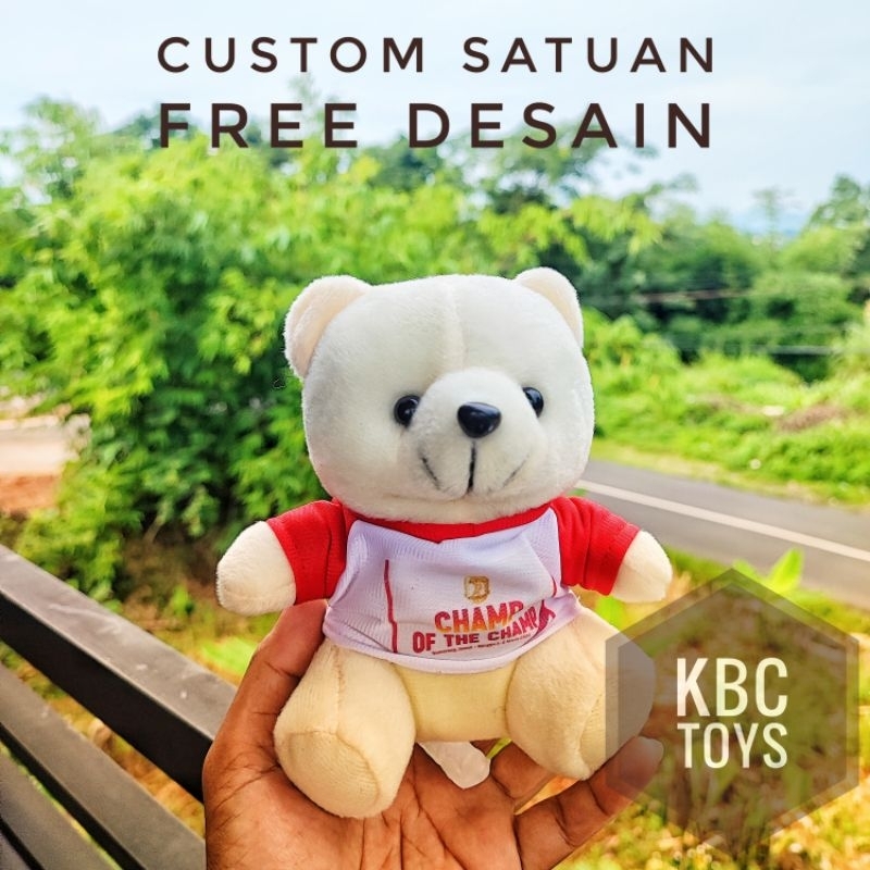Jual Boneka Custom Nama Di Baju Untuk Kado Valentine Kado Pacar - Bisa ...
