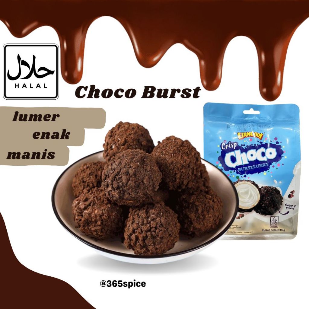 Jual Wafer Choco Burst Crisp | Snack Manis Coklat Isi Vanilla Oreo ...