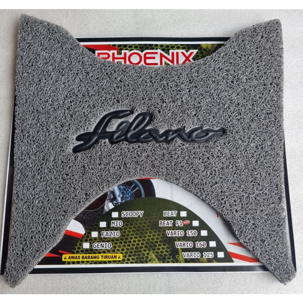 Jual Karpet Kaki Grand Filano Kualitas Tebal Spoon Eva Tulisan Press ...