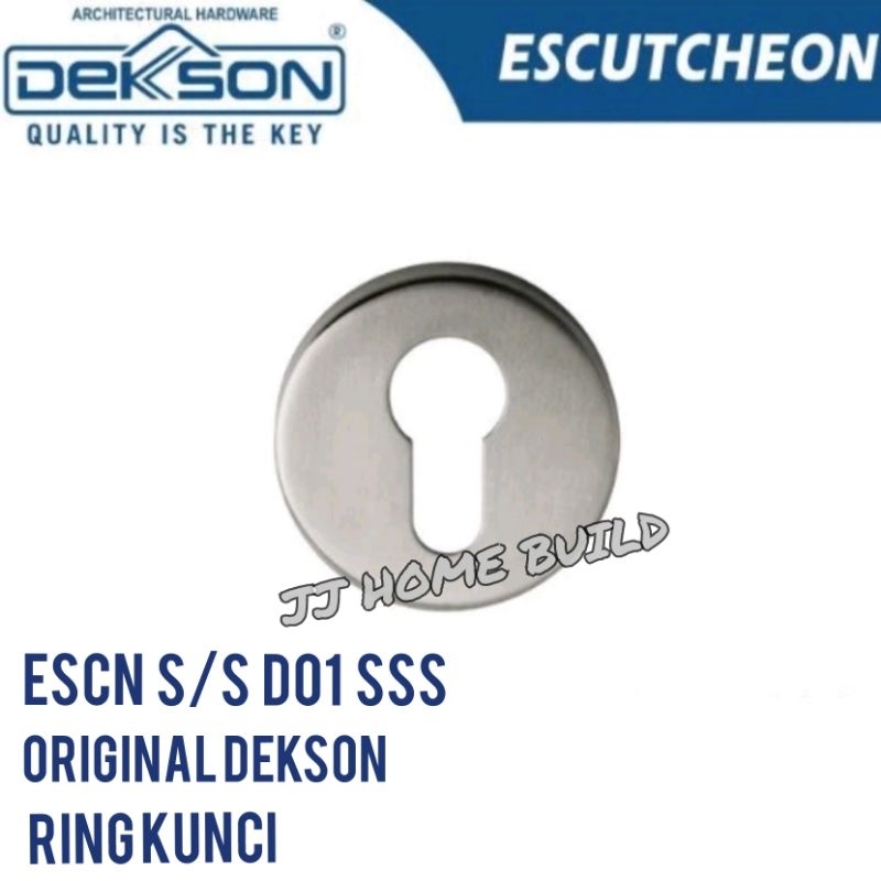 Jual Escutcheon Dekkson ESCN S/S D01 SSS (Ring Kunci Dekson ESCN S/S D01 SSS) | Shopee Indonesia