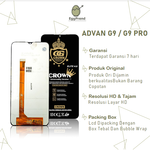 Jual LCD TOUCHSCREEN ADVAN G9 / G9 PRO ORIGINAL 1:1 FULLSSET COMPLETE | Shopee Indonesia