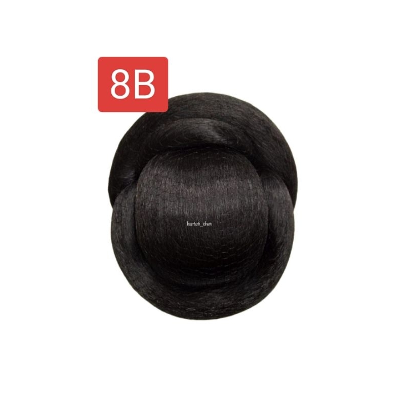 Jual Konde modern/sanggul modern/sanggul oval uk besar | Shopee Indonesia
