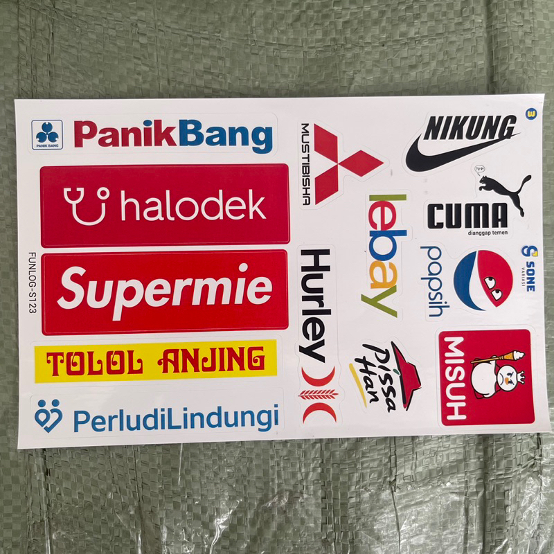 Jual 13 Stiker Kata Kata Racing / Stiker Viral / Stiker Helm / Stiker ...