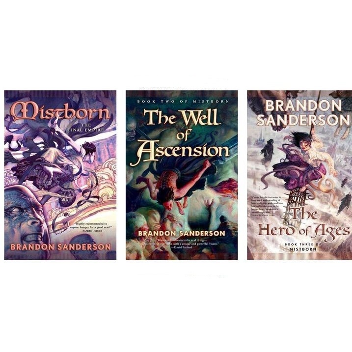 Jual [ENGLISH] PAKET 3 THE MISTBORN TRILOGY : FINAL EMPIRE, WELL ASCENSION, HERO AGES -BRANDON ...