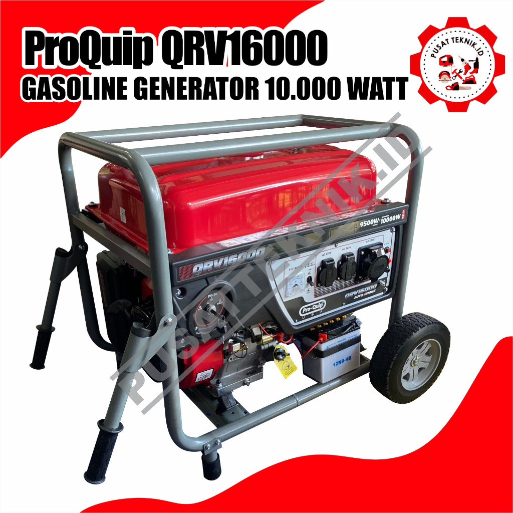 Jual GENSET PROQUIP QRV16000 10000W GENSET BENSIN 9500W 4TAK PRO-QUIP ...