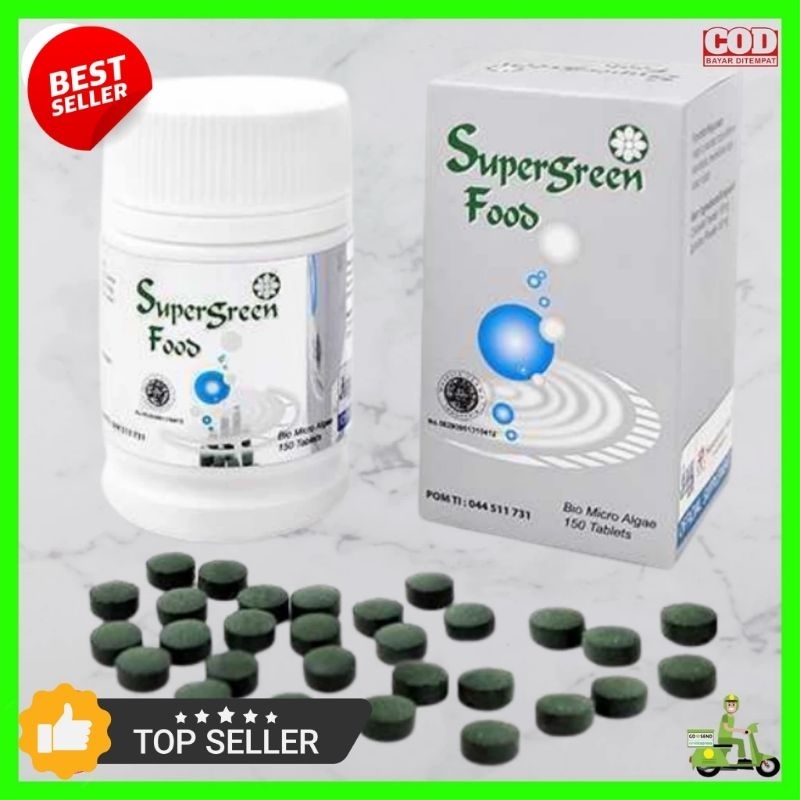 Jual Supergreenfood SGF 50 tabs SGF 150 tabs Supergreen Food Alga ...