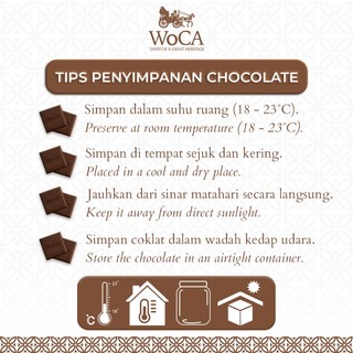 Jual WoCA Cokelat Original Premium Chocolate Bar 40 gr | Shopee Indonesia