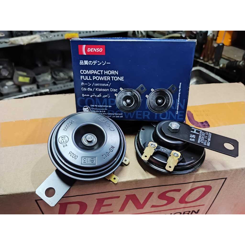 Jual Klakson Disc Denso Original Standar Suara Avanza Xenia Innova Tin ...