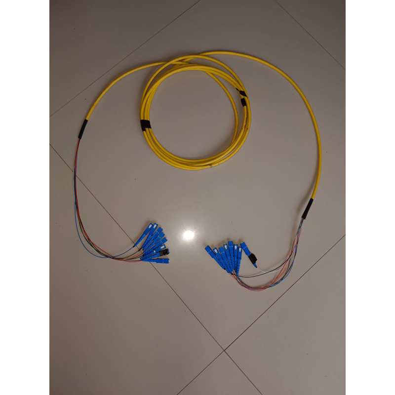 Jual Kabel Bundle fiber optik 8 core // Bisa custom panjang dan isi ...