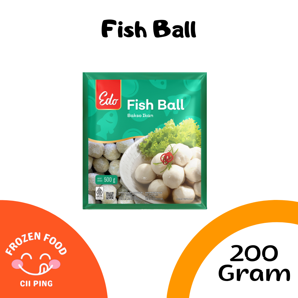 Jual Edo Fish Ball 250 Gr / Bakso Olahan Ikan / Frozen Food | Shopee ...
