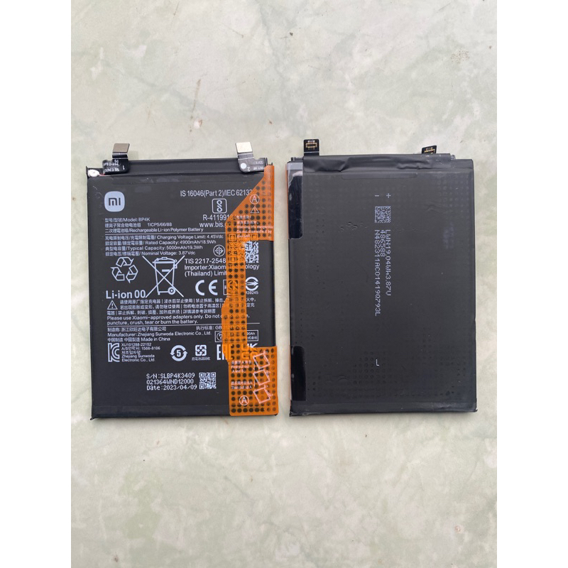 Jual BATRE BATERAI BATTERY BP4K XIAOMI REDMI NOTE 12 PRO / NOTE 12T ...