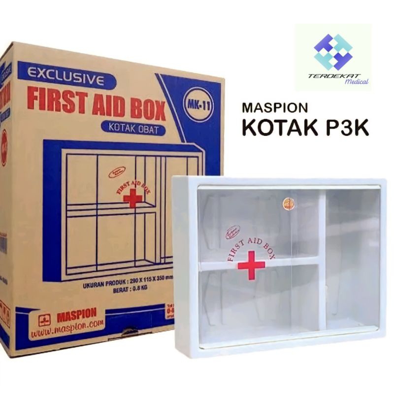 Jual Kotak P3K MK-11 MASPION/Kotak P3K Dinding | Shopee Indonesia