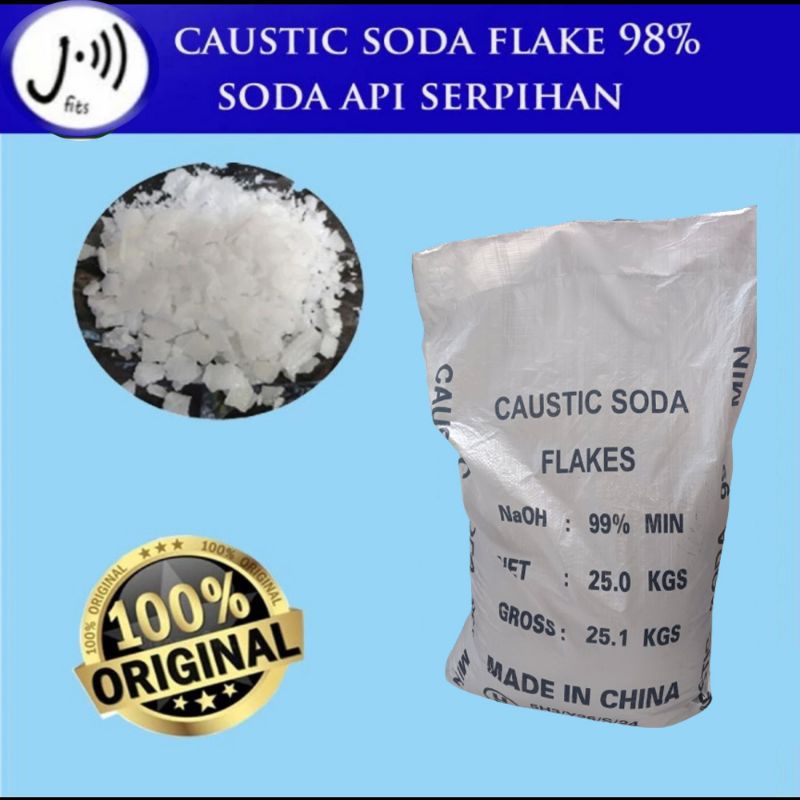 Jual Caustic soda 1 kg / zsida api 1 kg | Shopee Indonesia