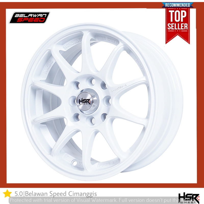 Jual PELEK MOBIL RACING VELG MODIFIKASI RING 14 R14 HSR INDY PCD 4X100/114,3 UNTUK WULING AIR EV ...