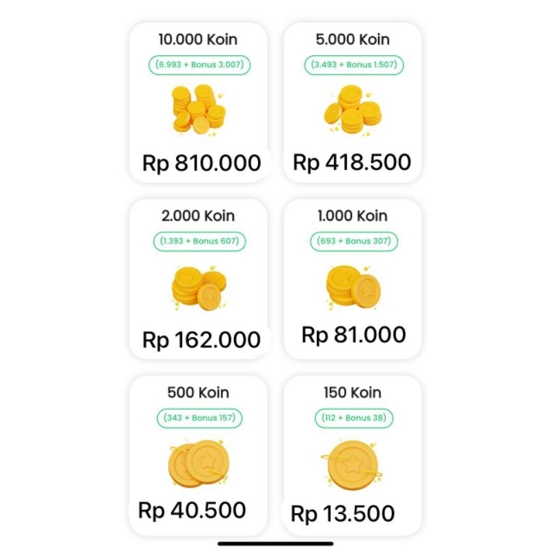 Jual Koin baca novel Kbm / koin kbm | Shopee Indonesia