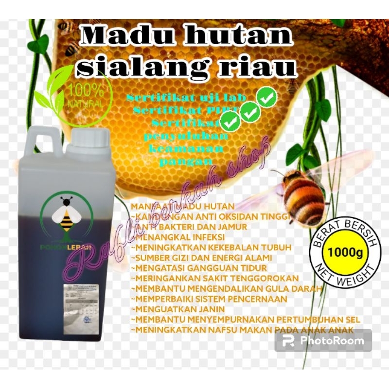 Jual madu asli-madu hutan riau premium 1kg-madu original-raw honey ...