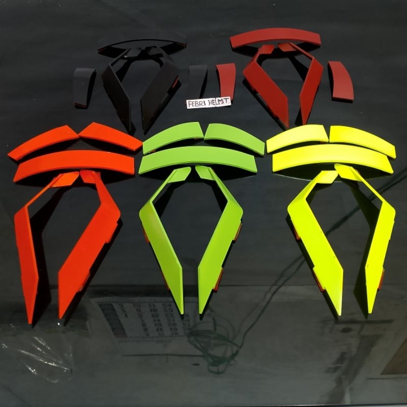 Jual Spoiler INK CL MAX Spoiler Helm Ala² SHOEI // SPOILER INK CL MAX ...