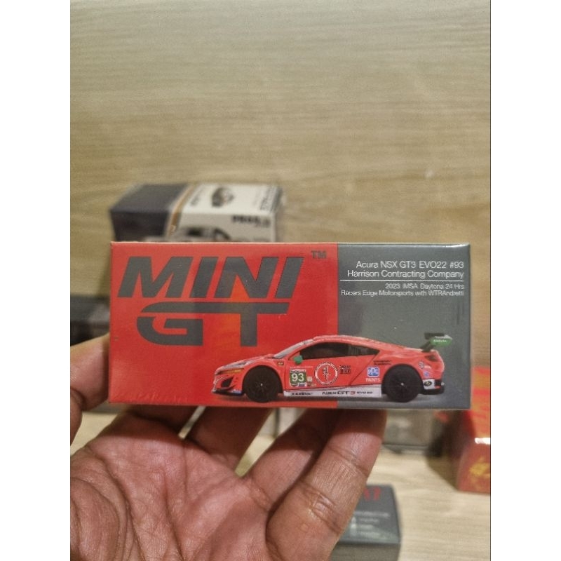 Jual Mini GT 617 Acura NSX GT3 Harrison Contracting Company | Shopee ...