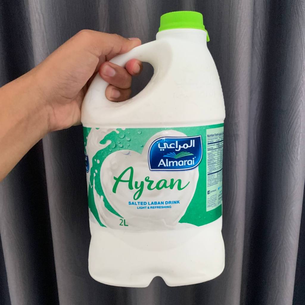 Jual Almarai Ayran Salted Laban Drink Light & Refreshing 2L | Shopee ...