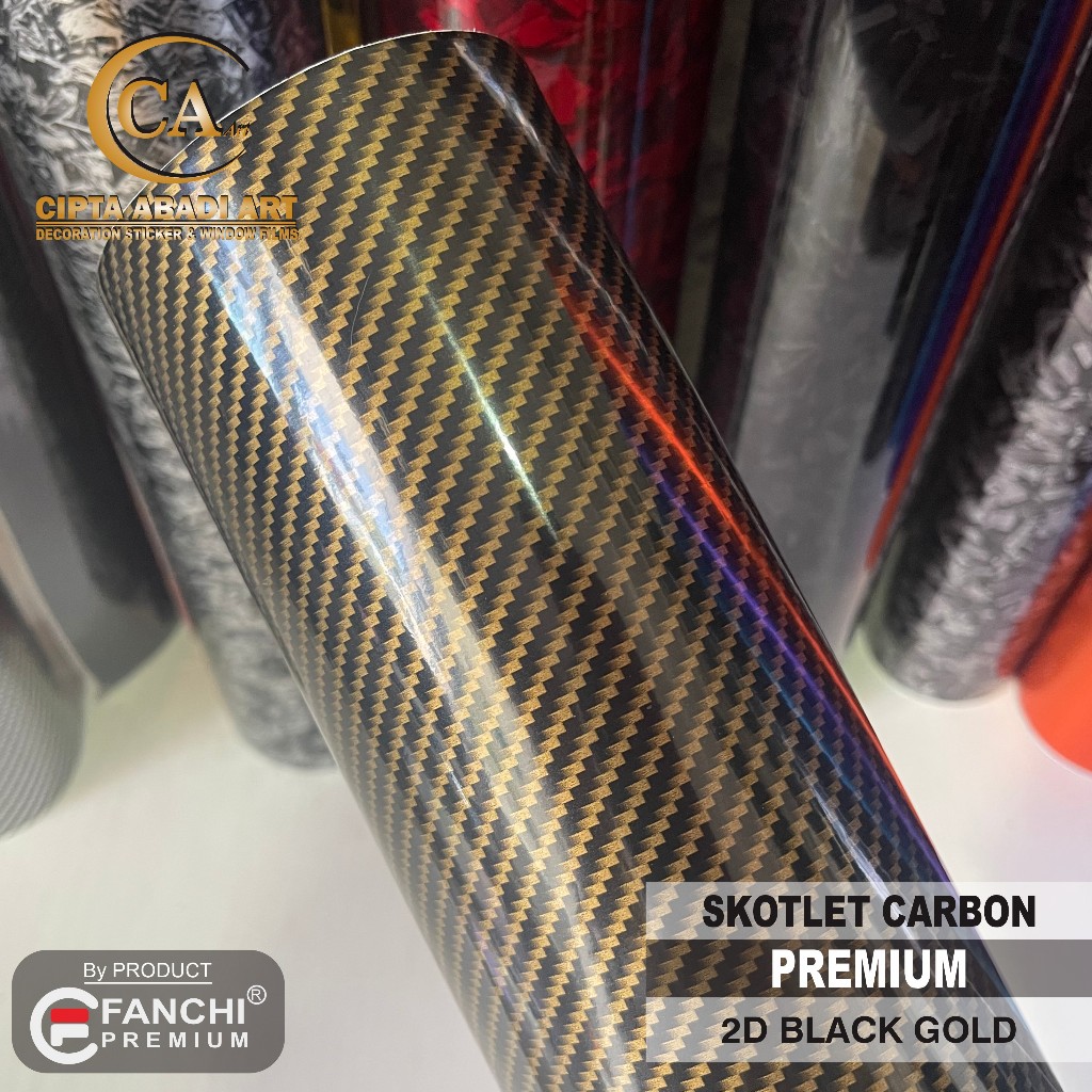 Jual Stiker Skotlet Mobil Carbon 6D Glossy Sticker Carbon 3D Matte ...