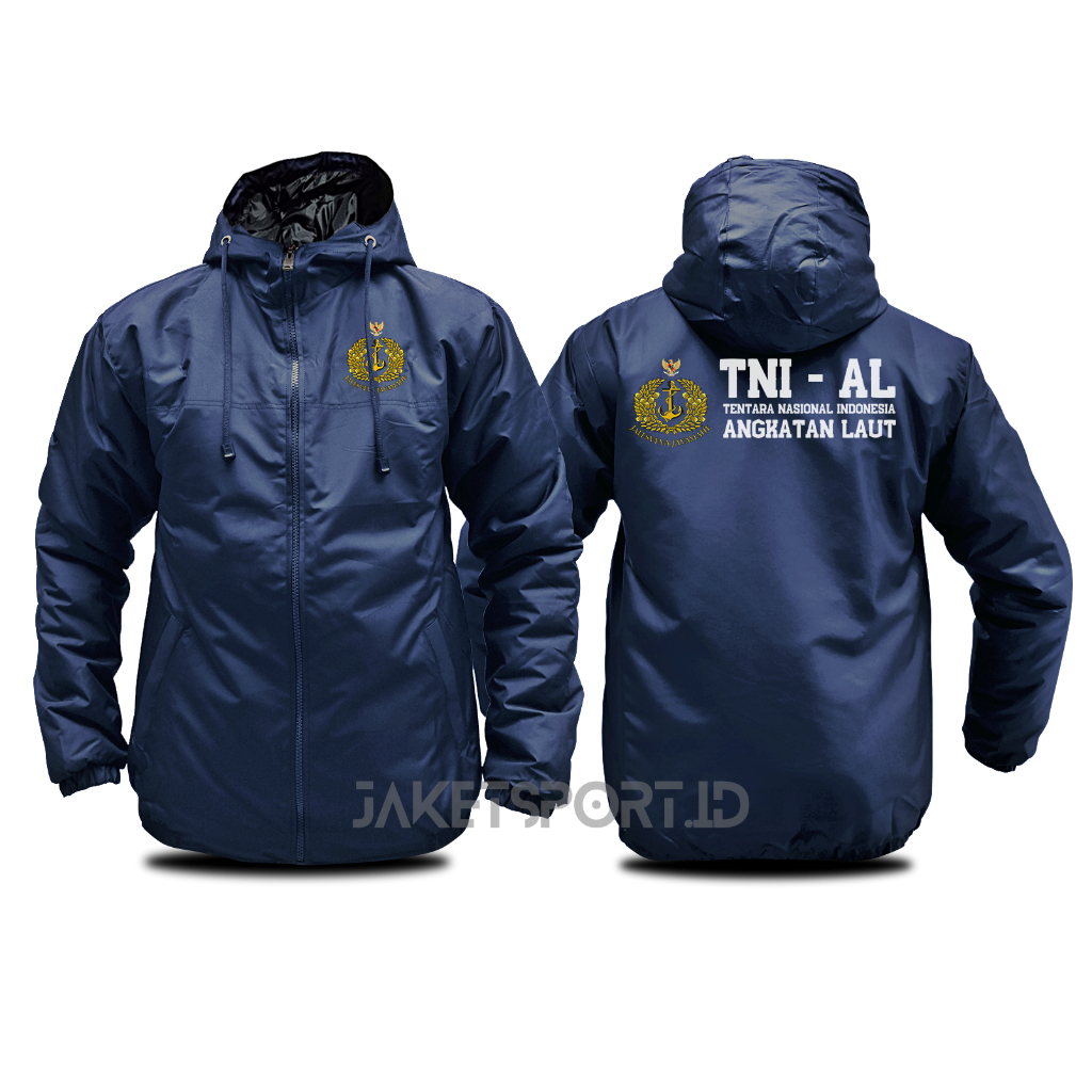 Jual JAKET TNI AL ELEGANTER PARASUT SEMI WF PRIA WANITA BISA DESAIN ...