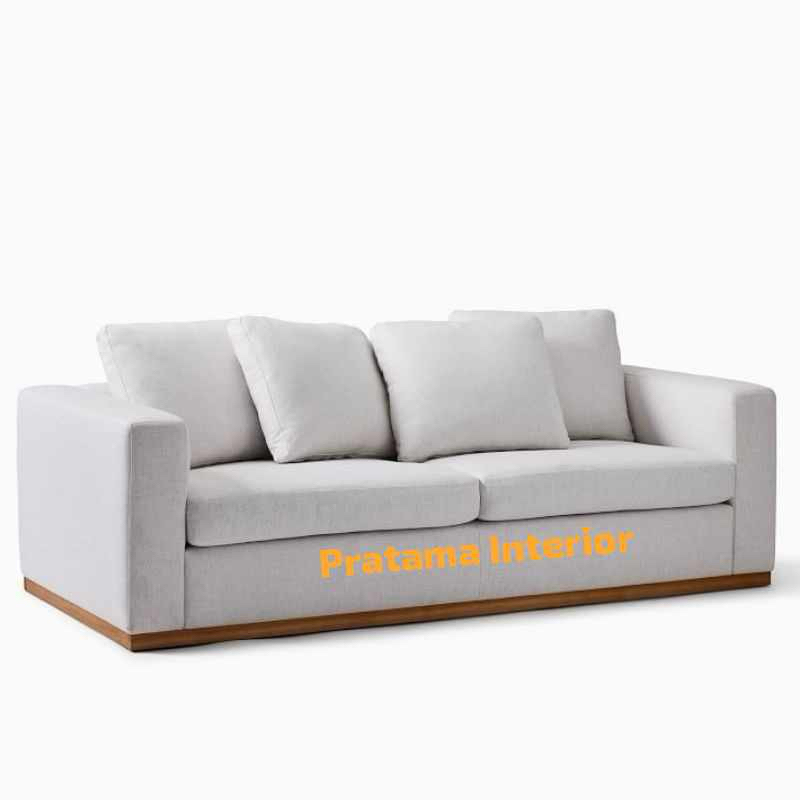 Jual Best Seller Sofa Minimalis 2 Seater / Sofa Tamu List Kayu / Sofa Terlaris | Shopee Indonesia