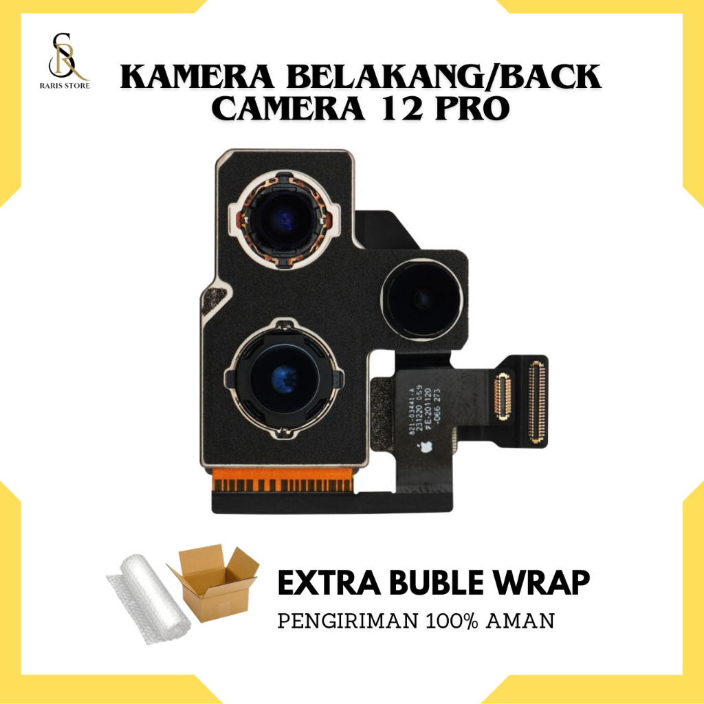 Jual Kamera Belakang 12 Pro Original Back Kamera Rear Camera 12 Pro ...