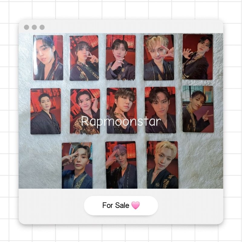 Jual [Baca Deskripsi] Sharing Photocard / Photobook Album FML Deluxe Seventeen Official (Scoups ...