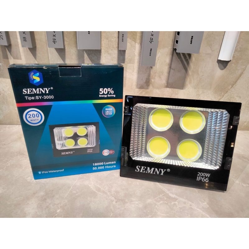 Jual SEMNY LAMPU/KAP SOROT LED COB SY-3000 50W 100W 200W 300W 400W | Shopee Indonesia