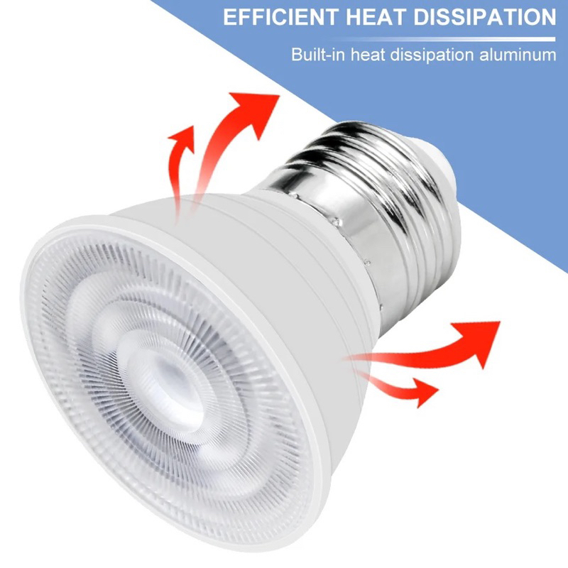 Jual Lampu Spot LED Hologen E27 6W 7W 6 watt Putih Kuning Hias Sorot ...