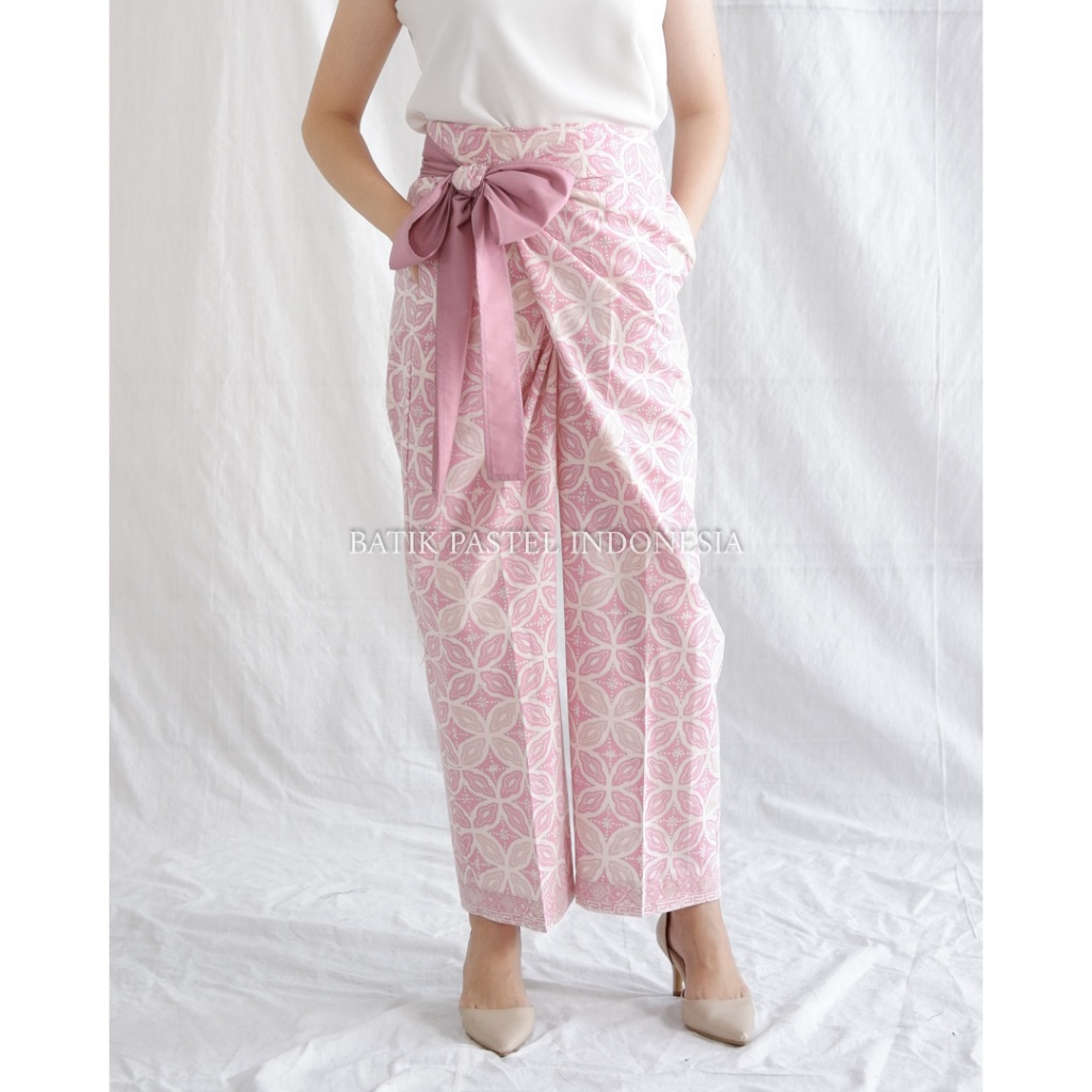 Jual Celana / Kulot Batik Cap Bahan Katun atau Tenun - Batik Pastel ...