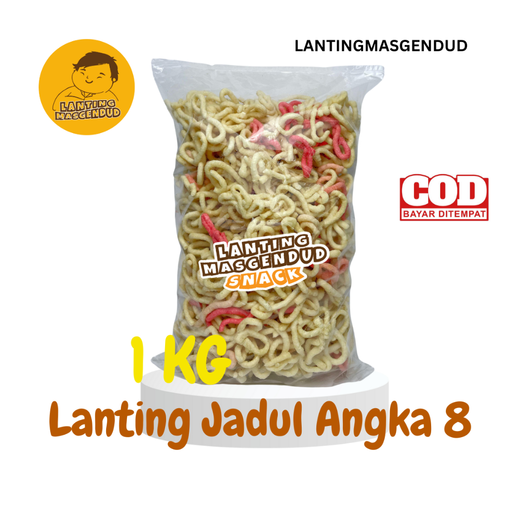 Jual Lanting Kembang - Rasa Gurih: Camilan 1kgs Asin Jajanan Cemilan ...
