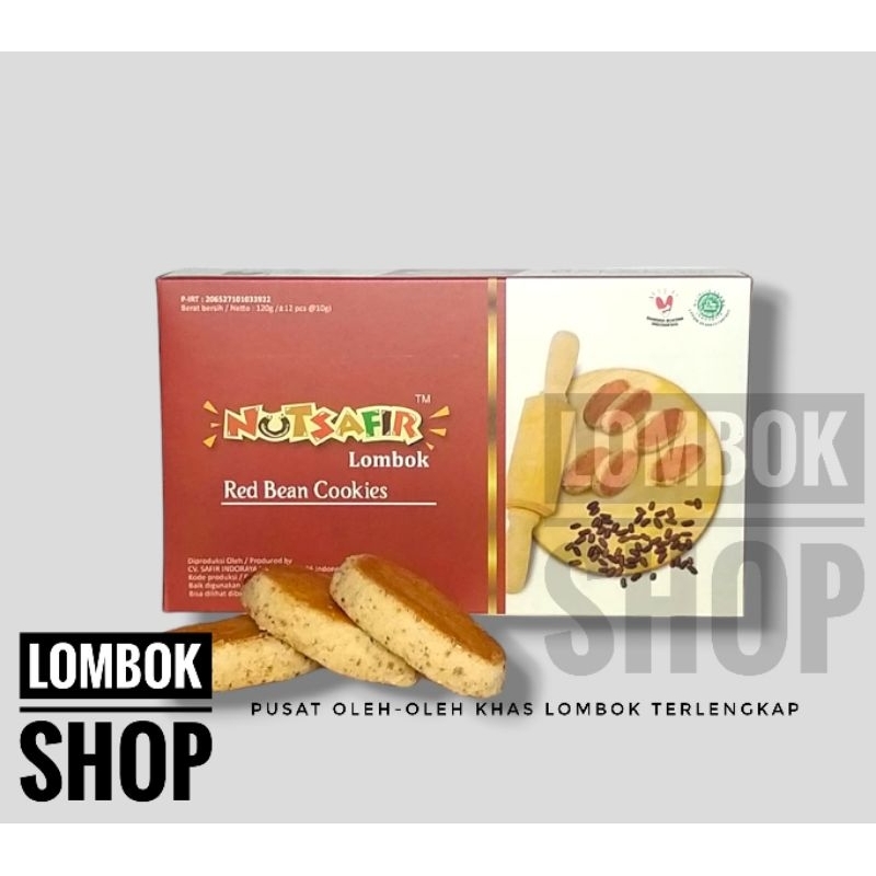 Jual Kue Kacang Merah Nutsafir Cookies Khas Lombok | Shopee Indonesia