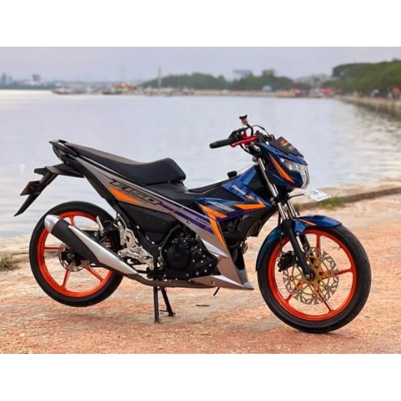 Jual sticker striping satria FUFI variasi boleh riquest | Shopee Indonesia