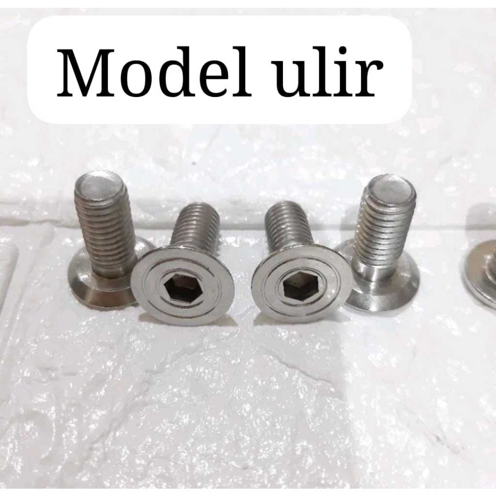 Jual BAUT DISC BRAKE PIRINGAN CAKRAM PROBOLT STAINLESS HARGA SATUAN UNIVERSAL | Shopee Indonesia