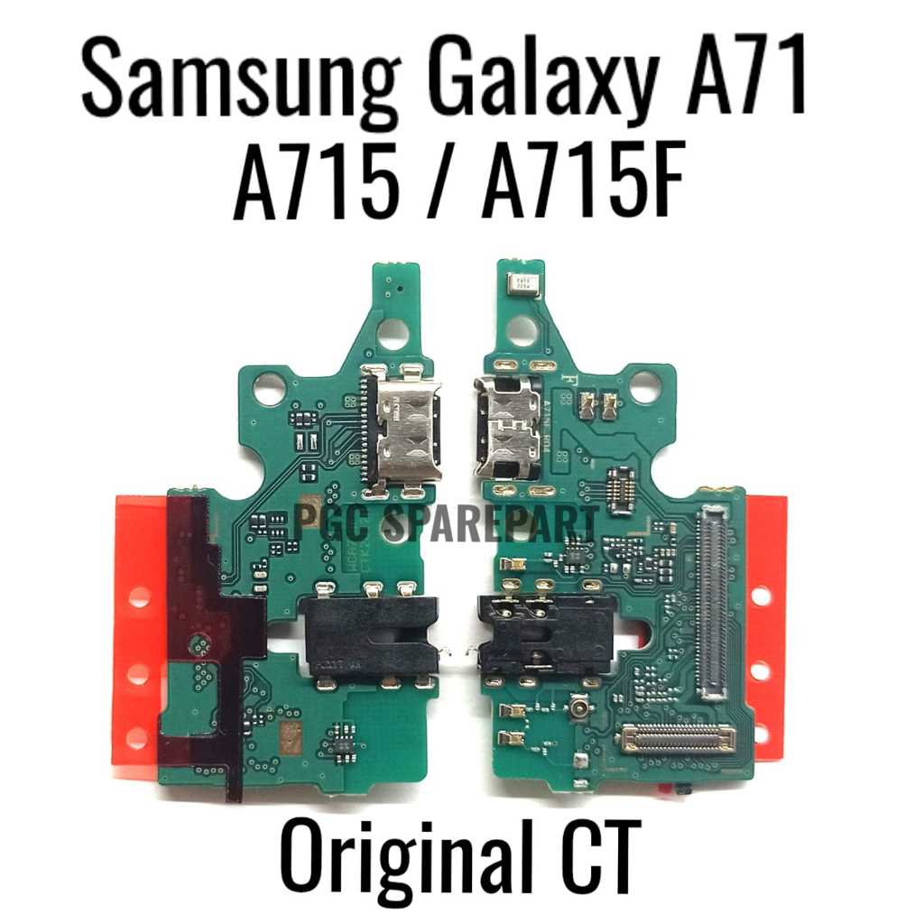 Jual Original CT Ada IC - Papan PCB Charger + Mic + Handsfree Samsung Galaxy A71 / A715 / A1715F ...