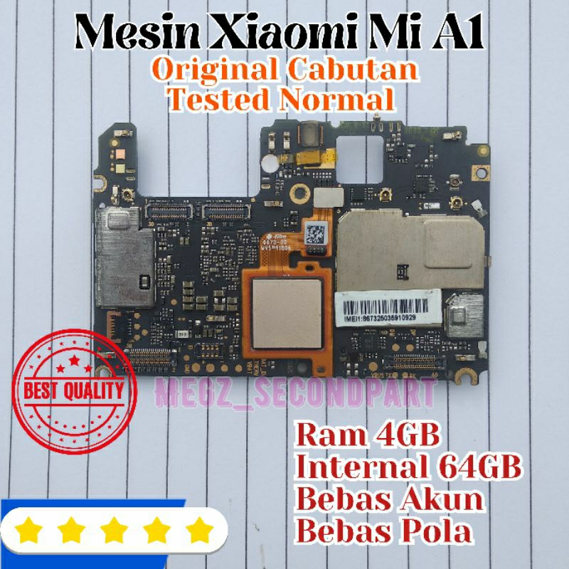 Jual Mesin Xiaomi MI A1 Normal Perawan Original, hidup MIA1 Tissot MDG2 ...