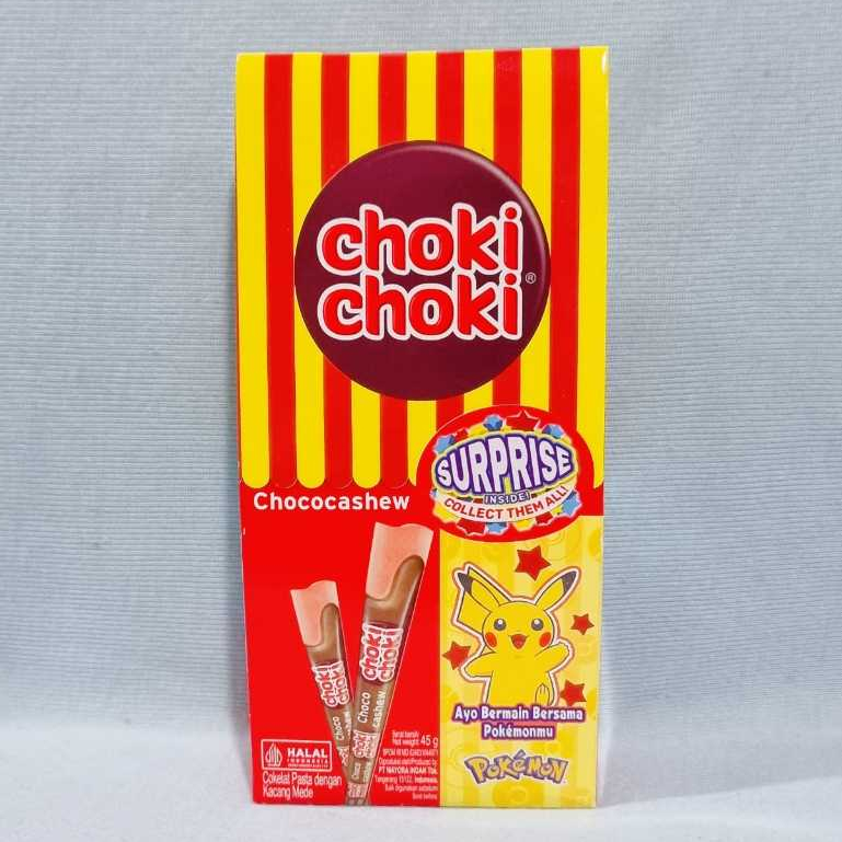 Jual Choki Choki Chococashew Pokemon Surprise Pack (45 gr) | Shopee ...